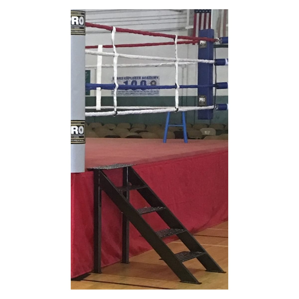 PRO Boxing Metal Ring Stairs Made in USA - Pro Boxing Store