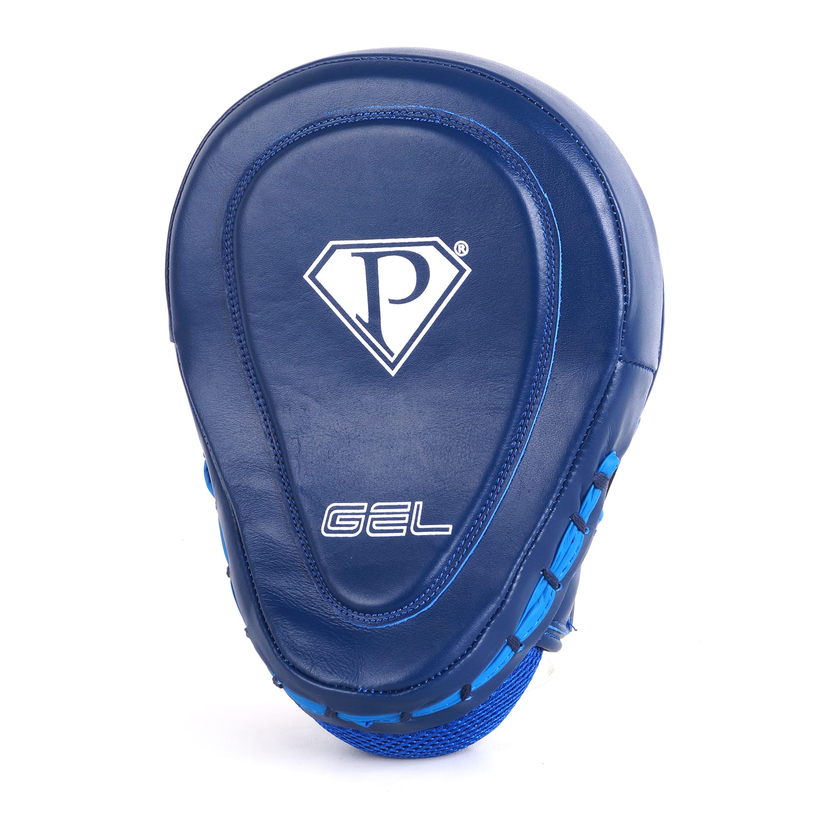 Pro Leather Curve Focus Mitts Green-White - Pro Boxing Store